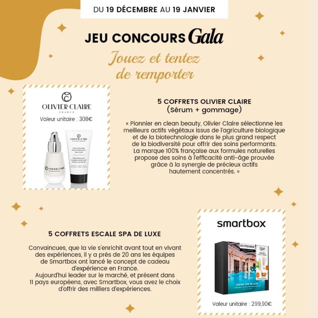 Jeu Concours Gala : Participez et gagnez des cadeaux exceptionnels