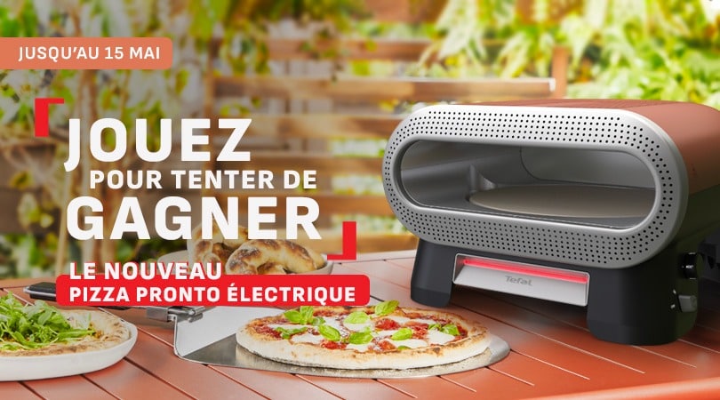 1 four à pizza électrique Pizza Pronto de Tefal